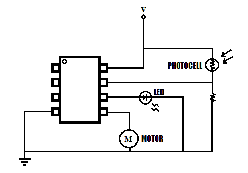 Photocell Circuit And Motor PHOTOCELL HOLDER ONLY Modern Electrical